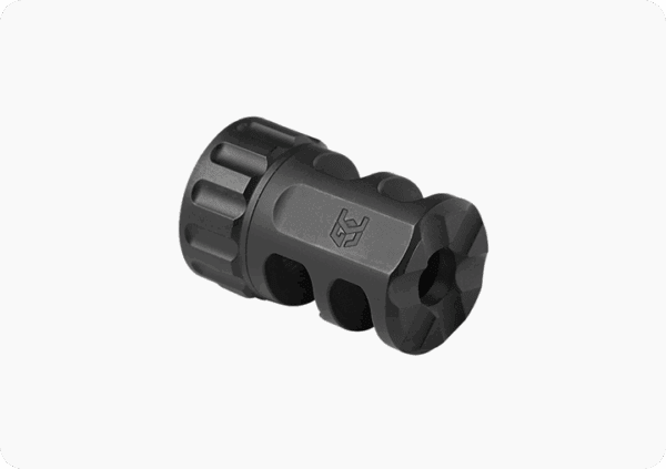 2-Port Muzzle Brake - Stainless Steel With Cerakote Finish